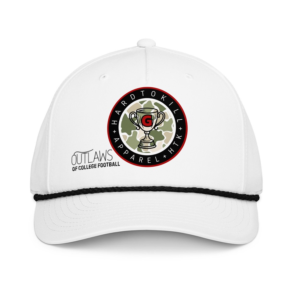Camo Georgia HTK Trophy Rope Hat, High-End Bulldog Cap | eBay