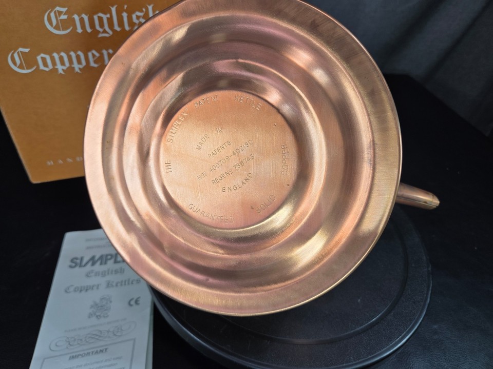 Simplex Kensington No1 English Cooper Kettle Williams-Sonoma Model No 1 ...