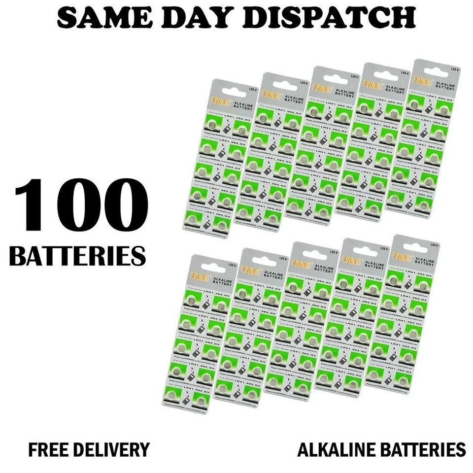 LR44 Battery LR41 LR1130 LR43 LR936 LR754 Alkaline 1.5v Coin Cell ...