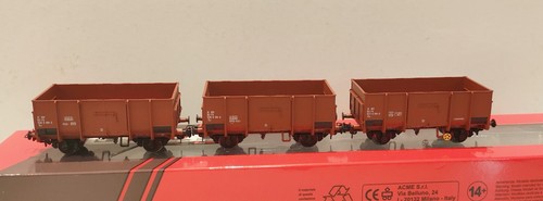ACME 45181 FS Set 3 Cars Type EM 2 Axles Short Wheelbase High Sides Ep ...