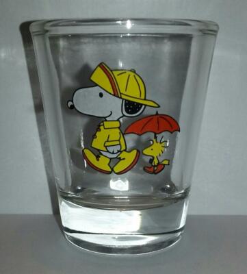 Snoopy & Woodstock Advertising Collectible Shot Glass | eBay