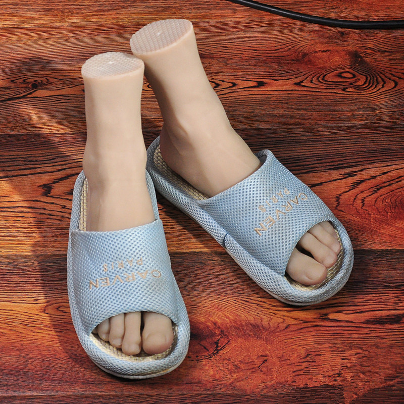 One Left Or Right Lifelike Silicone Men Feet Legs Mannequin Male ...