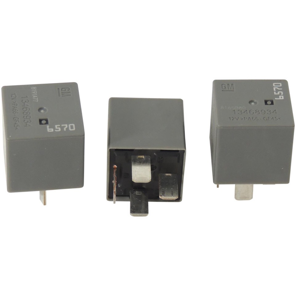 GM Multi Purpose 4-Pin Relay 3-Pack 2015-16 Sierra Silverado 2500 3500 ...