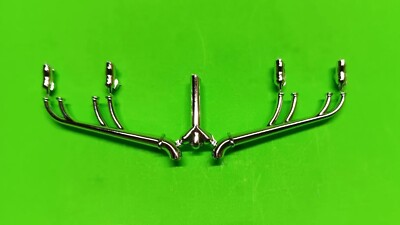 30 1930 Ford Model A Coupe 1/25 Long Tube Chrome Open Headers Buick ...