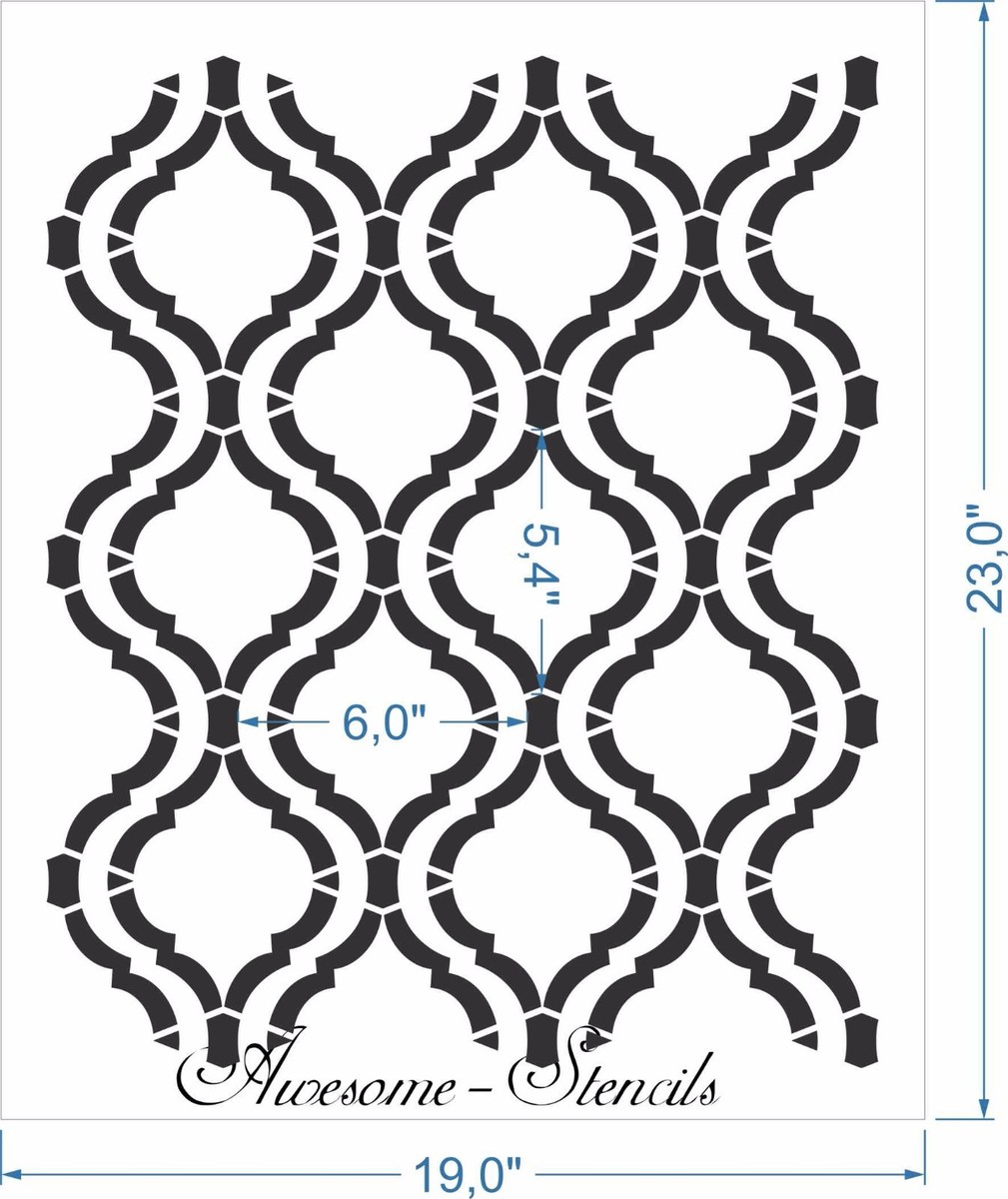 Wall Stencil Pattern Printable