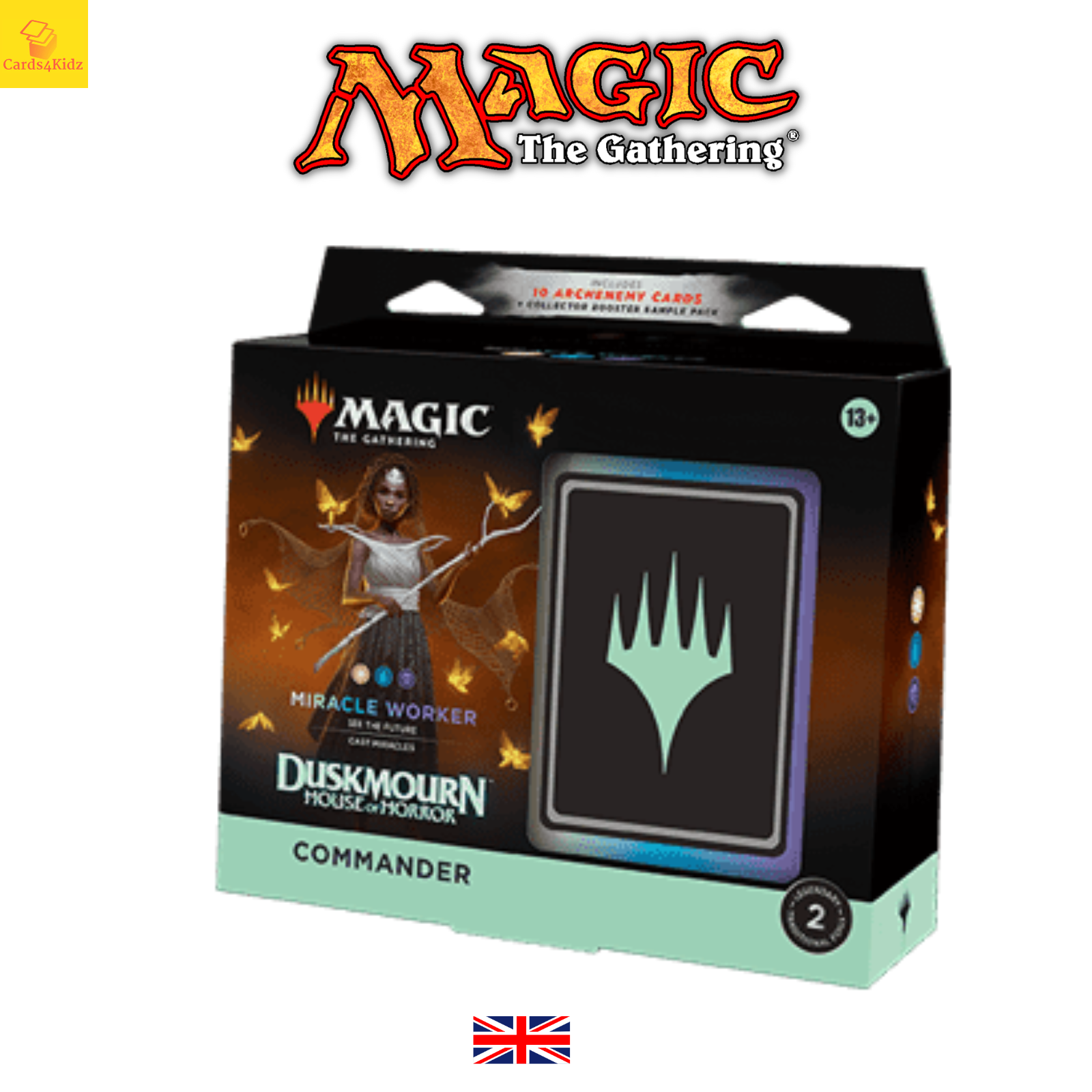 MTG Miracle Worker Commander Deck Duskmourn House of Horror New English ...