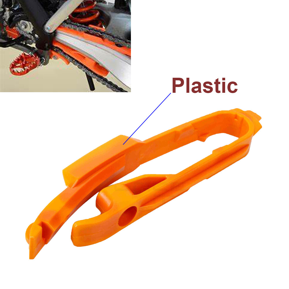 Orange Swingarm Chain Slider Protector For SX SXF SMR XC 125-450 2012 ...