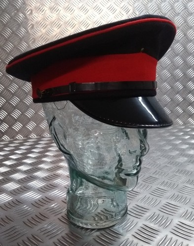 PWRR Dress Hat British Army Royals Uniform Peak Cap No1 With Chinstrap ...
