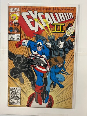 Marvel Comics Excalibur 2 Issue #59 Direct Edition Dec. 1992 Black ...