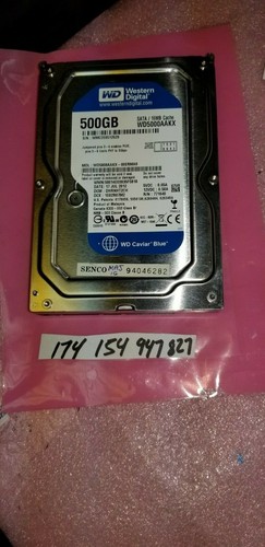 Western Digital WD5000AAKX-00ERMA0 500GB TESTED WORKING | eBay