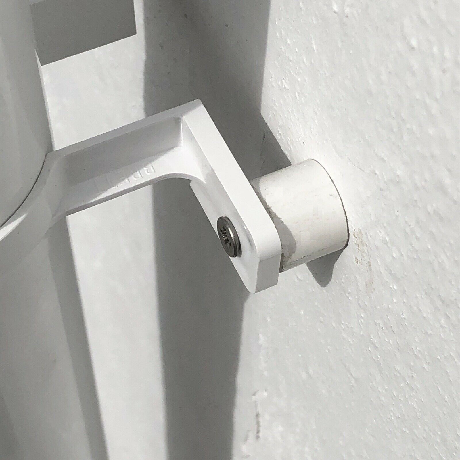 Plastic Spacers For Down Pipe Clips Packers White , Black and Dk Grey ...