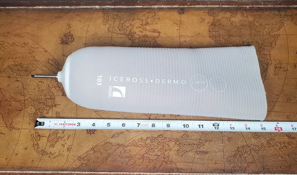 Ossur Iceross 103 Dermo Prosthetic Locking Liner Size 28 6mm | eBay