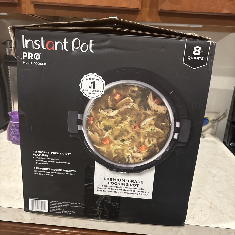 Instant Pot Pro 8 Quart Multi-Use Pressure Cooker - New | eBay