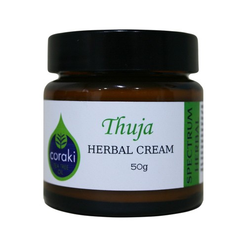 New Spectrum Herbal Thuja Herbal Cream with Coraki Tea Tree Oil 50g | eBay