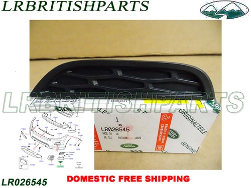 GENUINE LAND ROVER FOG LAMP LOWER BEZEL RANGE ROVER EVOQUE RH NEW ...