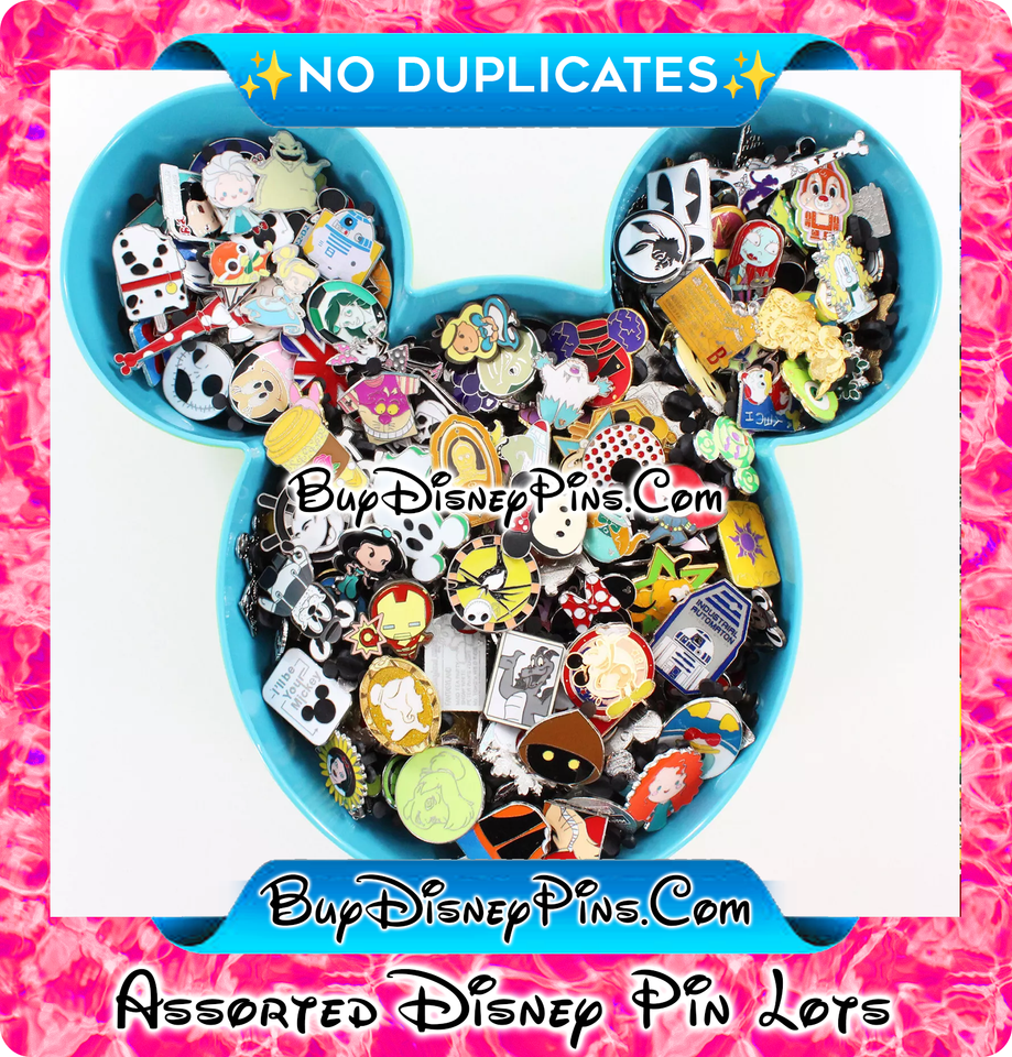 Disney Pins Assorted Lot Lanyard Pins Park Trading Pin Lot New Pin ...