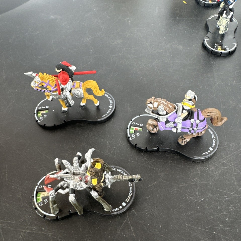 Wizkids Mage Knight Lot 25 RARE FIGURES MIXED LOT OF FACTIONS (MK57) | eBay