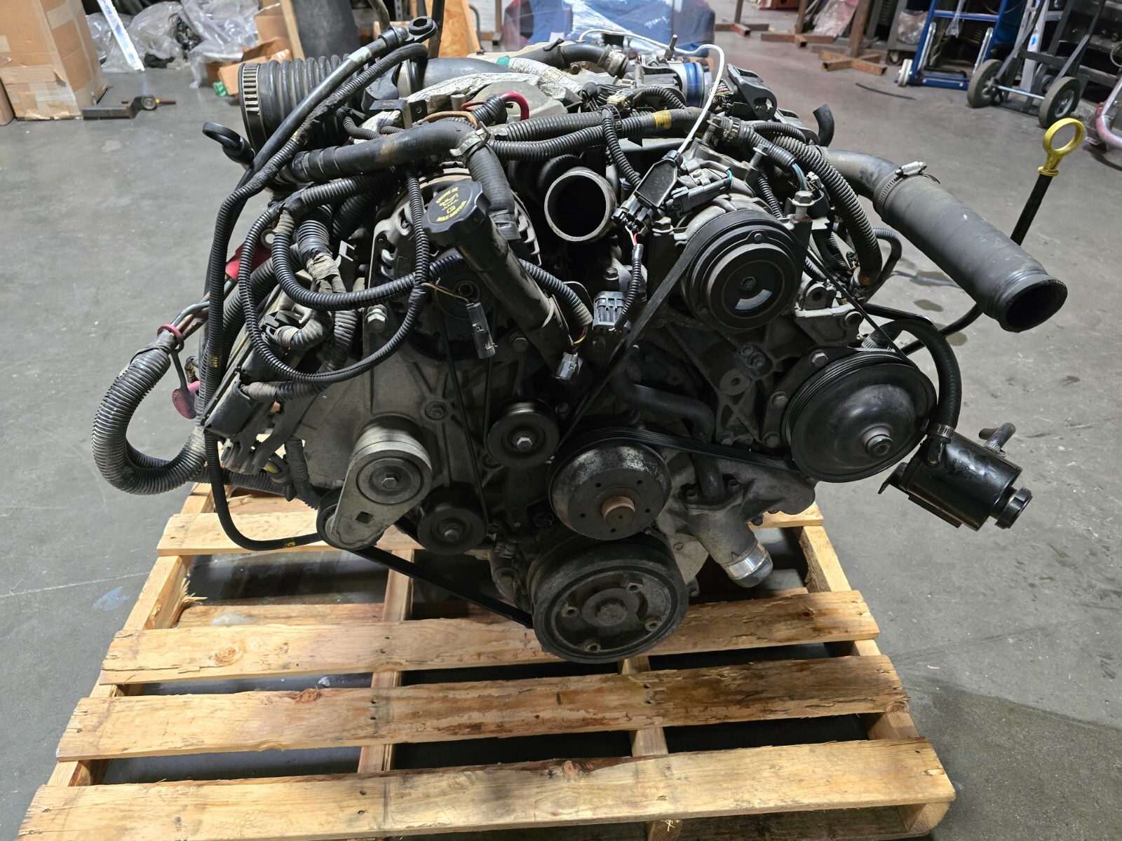 Hummer H1 Alpha Duramax 6.6L Turbo Diesel Engine Transmission Complete ...
