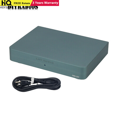 LHY Audio SW6-SFP 6-Port Hifi Audio Ethernet Switch Network Switch DC ...