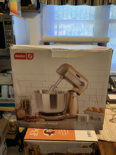 Dash Stand Mixer (Electric Mixer for Everyday Use): 6 Speed Stand Mixer ...