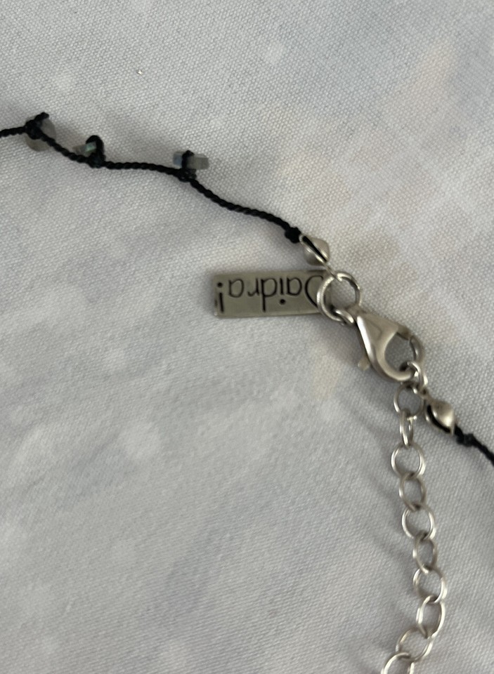 Daidra Labradorite Hand Knotted Necklace 16" w/ Extender | eBay