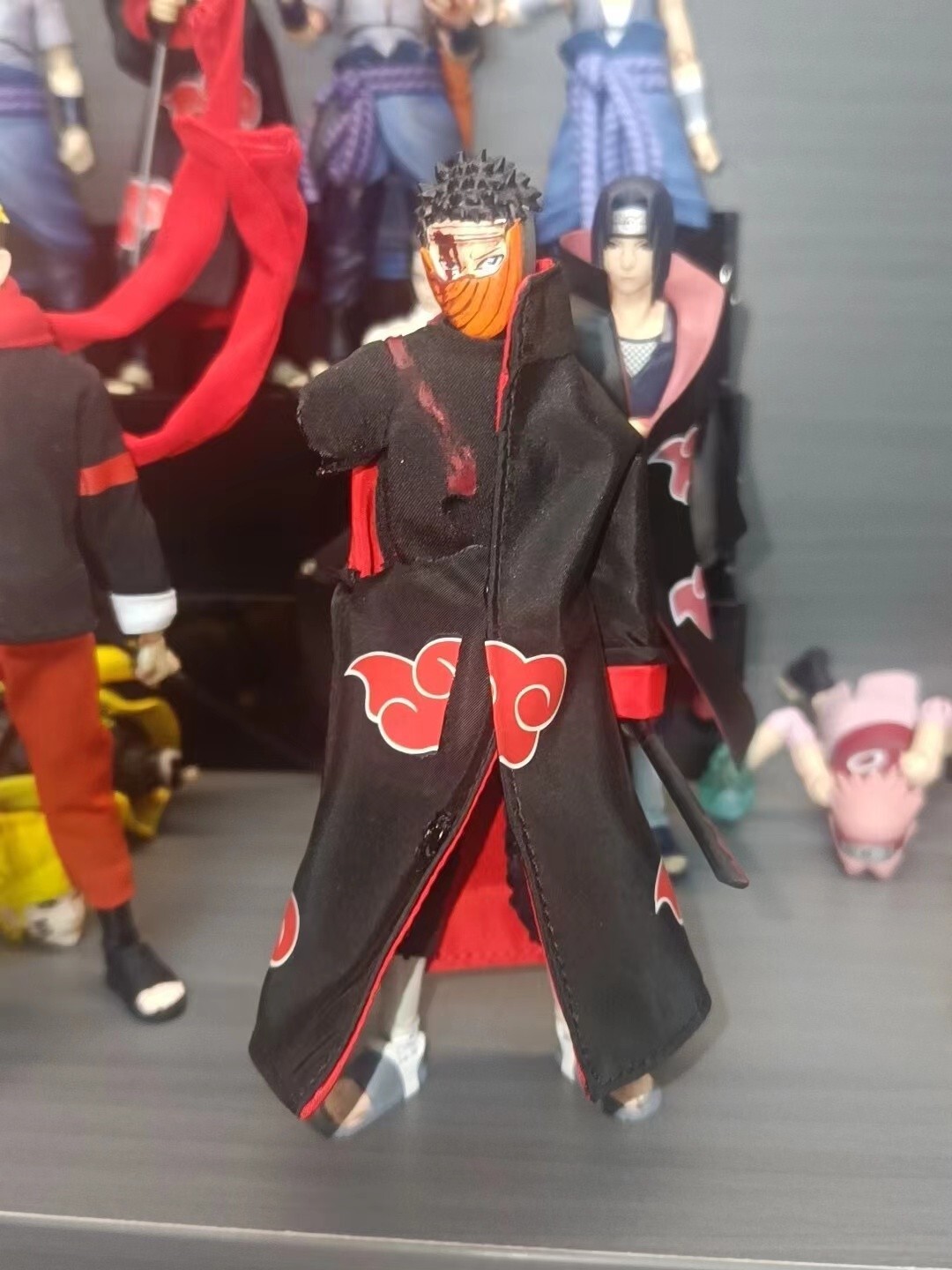 custom 1/12 shf Uchiha Obito action figure | eBay
