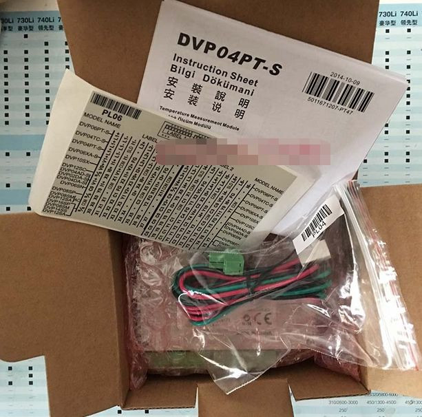 DVP04PT-S DVP04PT S NEW Delta PLC Analog Input Module New free shipping ...