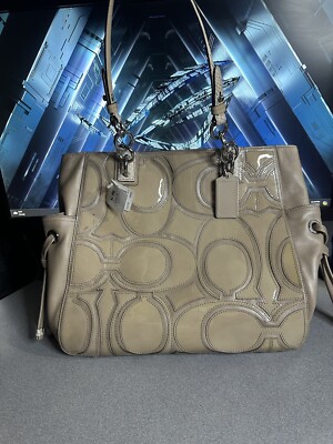 COACH Purses and Handbags Maggie Leather Shoulder Bag with Dust Bag ...