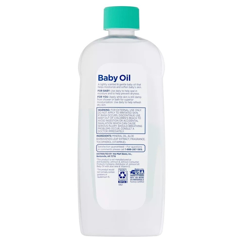 Equate Baby Hypoallergenic Baby Oil, 20 fl oz - USA FREE Shipping | eBay
