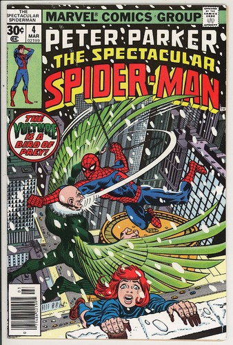 Spectacular Spider-Man #4 1st Appearance of Hitman in Cameo 1977 NM ...