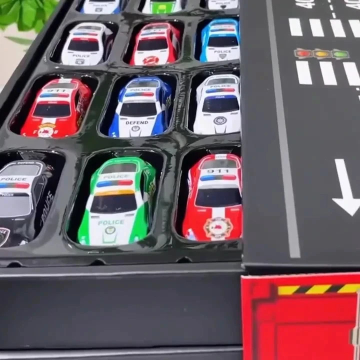 48pcs Pull Back Alloy Toy Car Set with Gift Box – Kids Racing Cars ...