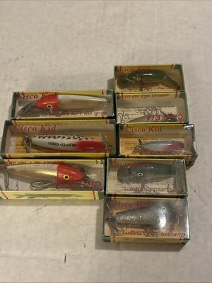 Cisco Kid Fishing Lure Lot Of 8 Rare New In Box | eBay
