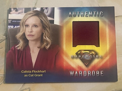 Supergirl season 1 wardrobe card M23 Calista Flockhart as Cat Grant | eBay