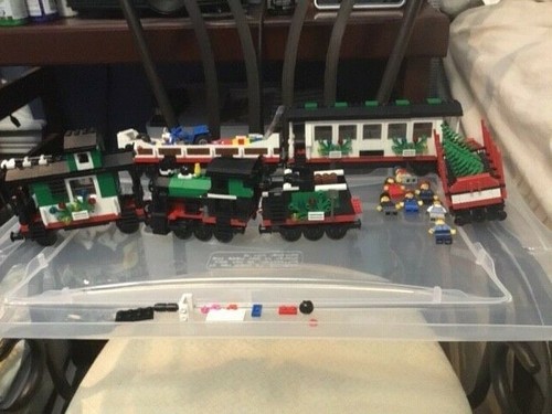 LEGO Holiday Train Christmas 10173 , 99% complete. See Description ...