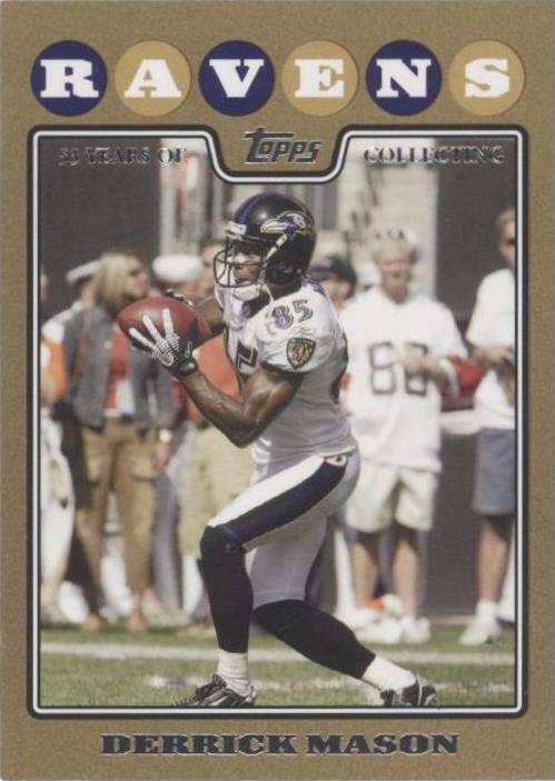 2008 Topps - Derrick Mason #115 Gold Border /2008 for sale online | eBay
