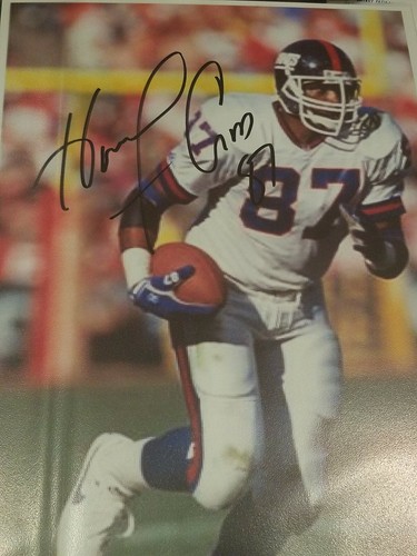 howard cross signed 8x10 photo picture autographed new york giants auto ...