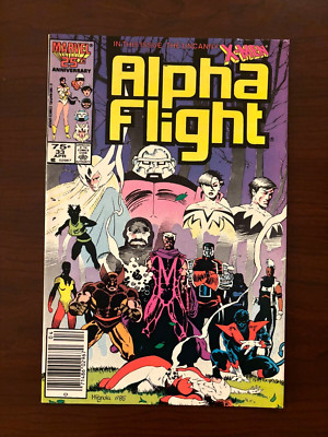 Alpha Flight #33 (Marvel Comics 1986) Wolverine 1st Lady Deathstrike 8. ...