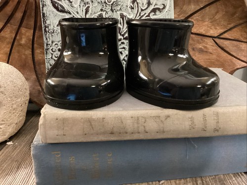 Build A Bear Black Santa Rubber Rain Firefighter Military Pair Boots ...