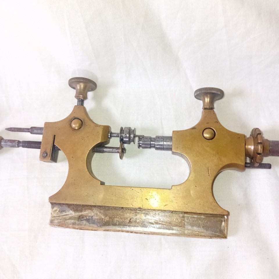 ANTIQUE VINTAGE BRASS WATCHMAKERS JACOT PIVOTING PIVOT TOOL WATCH MAKER ...