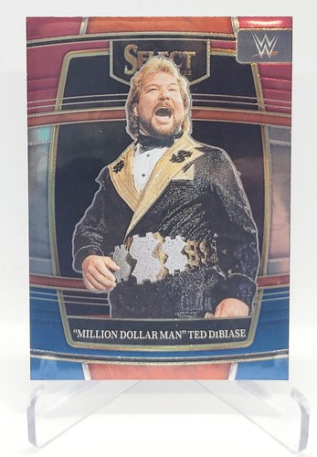 2022 Panini Select WWE Concourse Red and Blue Ted DiBiase Million ...