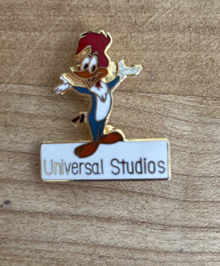 Universal Studios pin - Woody Woodpecker - pin trading - amusement park ...