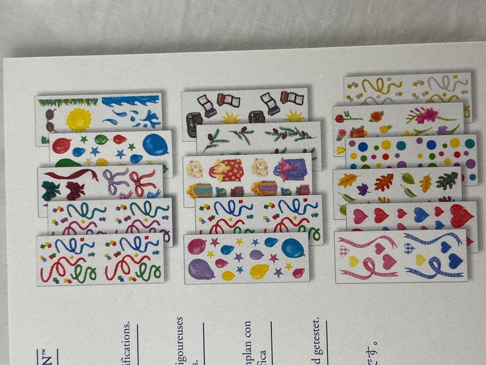 Creative Memories Sticker Pack Block Sheets VINTAGE Style YOU PICK | eBay