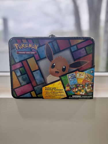 Pokemon 2021 Eevee Collector Chest 3 Promo Cards - 5 Booster Packs ...