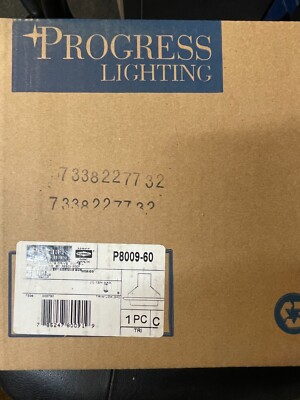 P8009-60 Progress Lighting Drop Opal Shower Trim | eBay