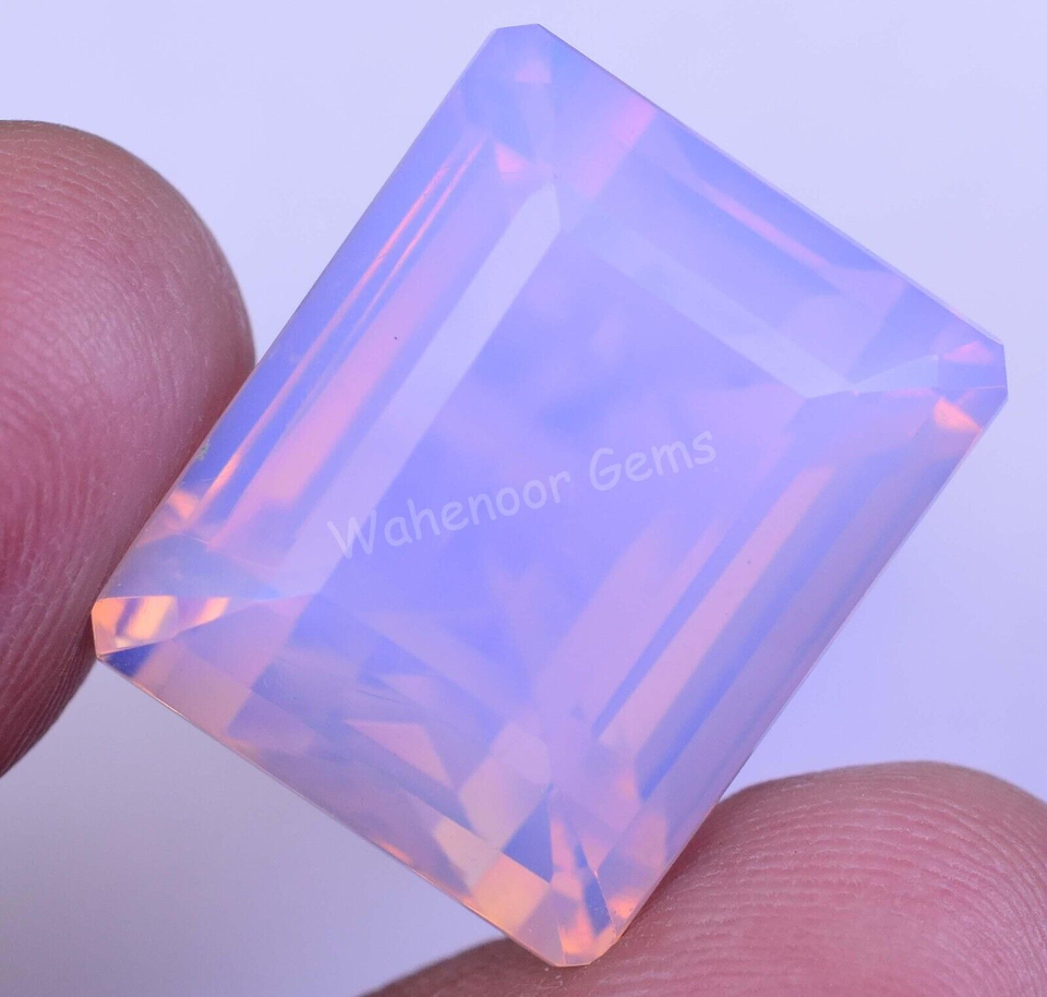Natural Pink Opal 46.95 Ct Emerald Certified Unheated Welo Australian ...