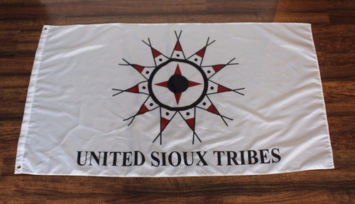 United Sioux Tribes Nation Banner Flag Native American Indian Tribe ...