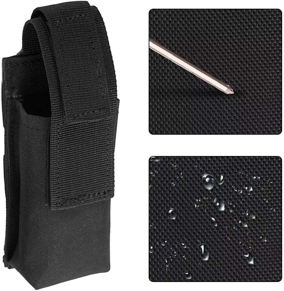 Tactical Molle OC/Mace Spray Pouch for Police Belt Pepper Spray Holder ...