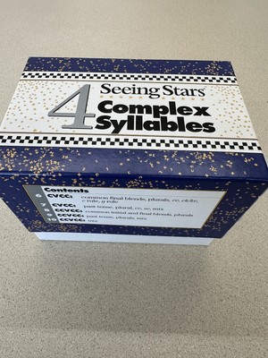 Seeing Stars 4 Complex Syllables Set Of 5 Booklets #6-10 | eBay