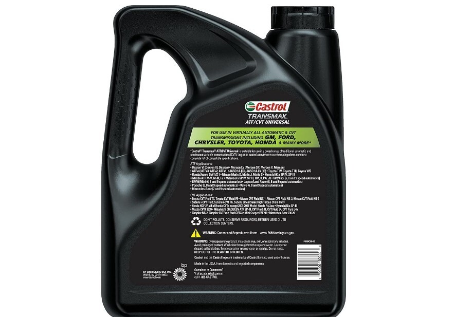 Castrol Transmax ATF/CVT Universal Automatic | Grelly USA