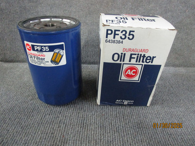 (2) Vintage AC Duraguard PF35 Oil Filter NOS | eBay